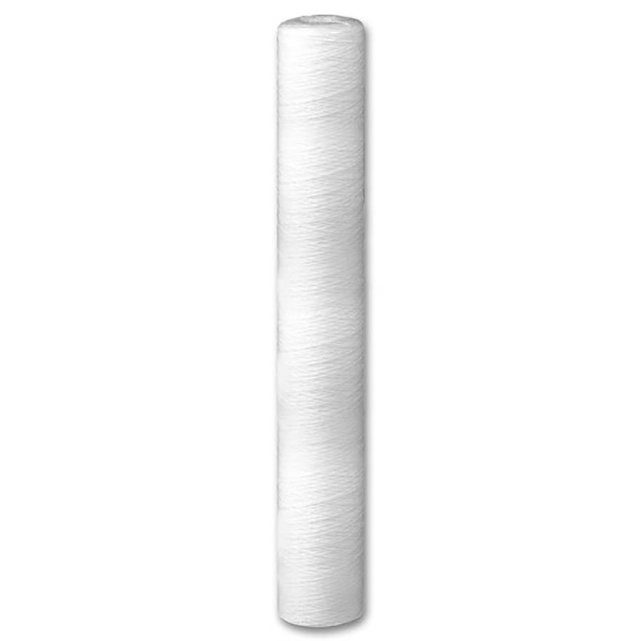 Shelco 20" x 2-1/2" (1, 5, 20 or 50 Micron) String Wound Polypropylene Cartridge – H2O Distributors