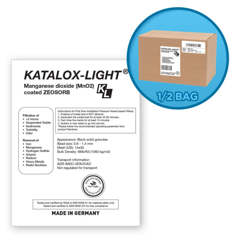 1/2 Bag of Katalox-Light® Iron Removal Media – H2O Distributors